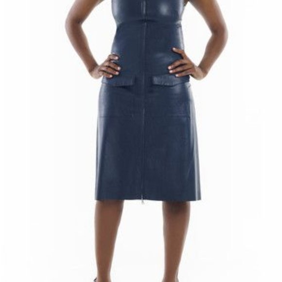 Tamar | Dresses | Tamar Vegan Leather Dress | Poshmark